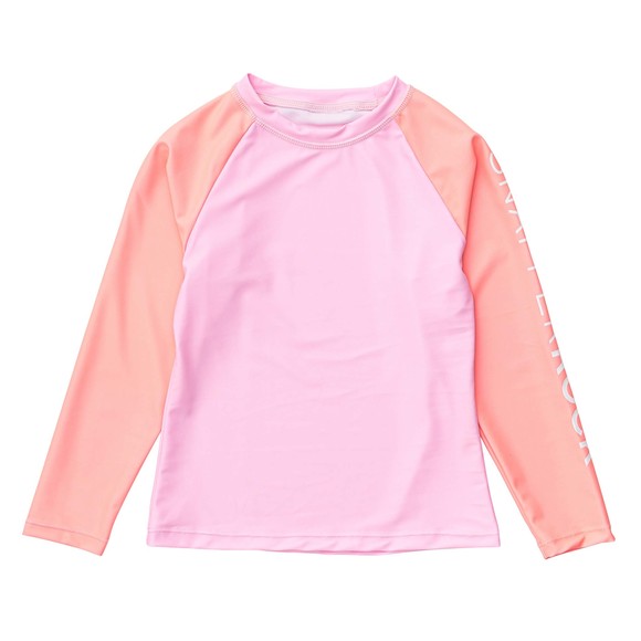 Swim | Sunset Pink Ls Rash Top | Poshmark